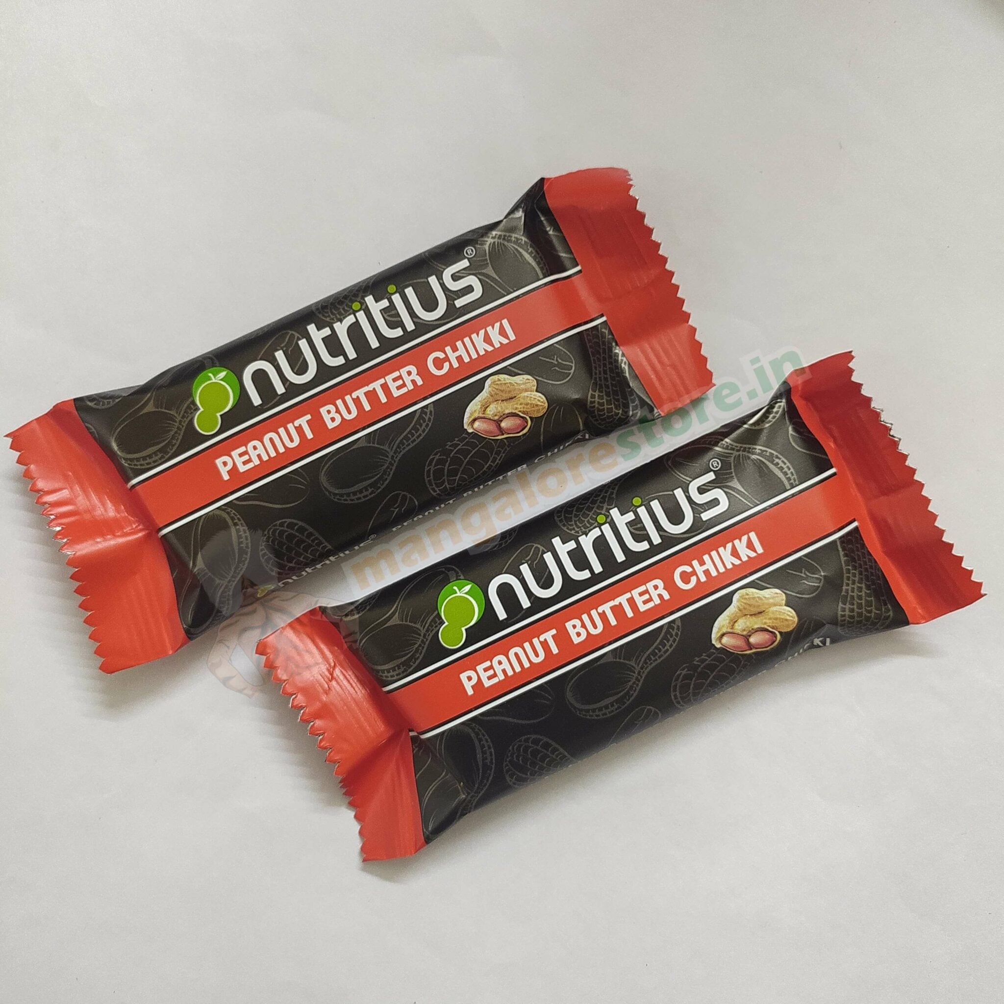 Buy Nutritius Peanut Butter Chikki (Pack Of 10) Online | Mangalore Store